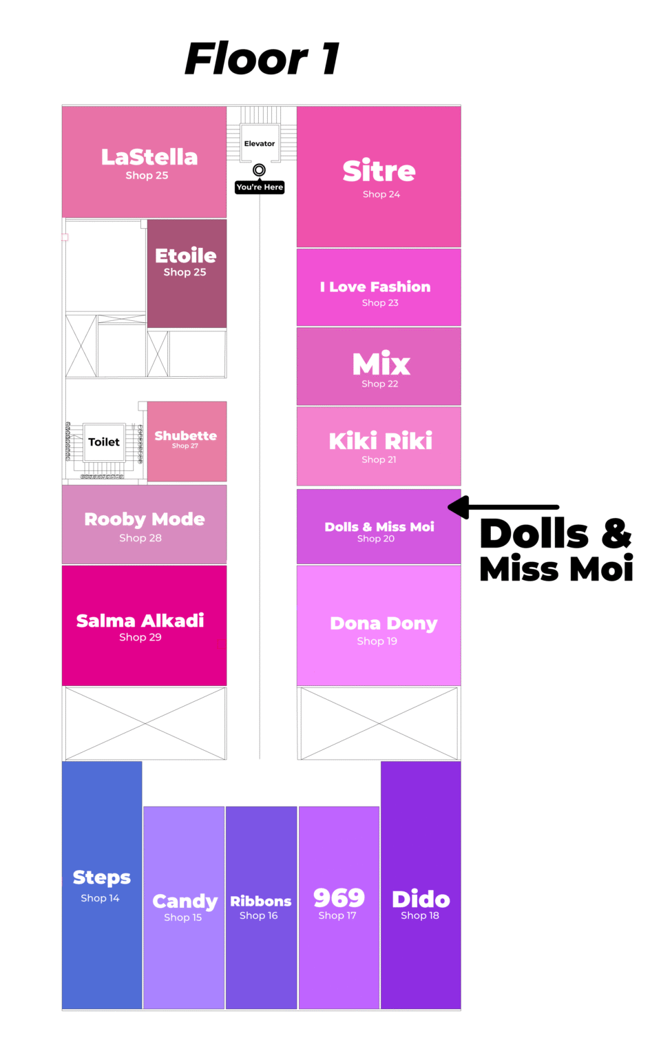 DOLLS & MISS MOI – Egypt Fashion Center – EFC